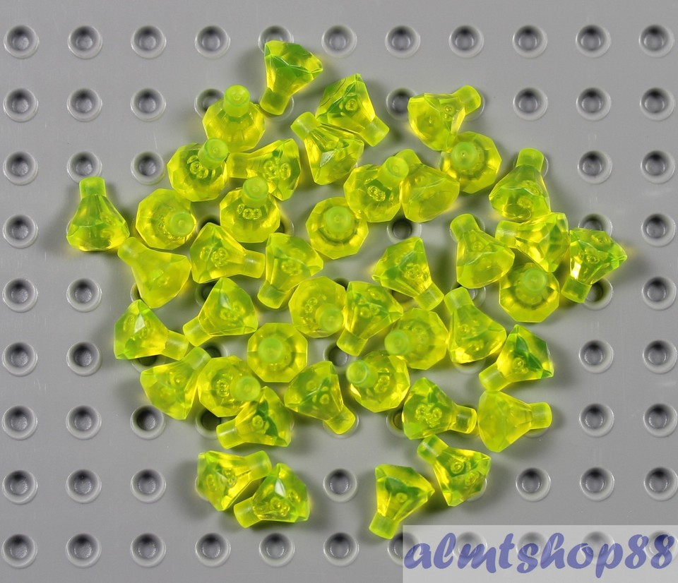 LEGO - Gems Jewels Crystal Rock - PICK YOUR COLORS - Stone Diamond ...