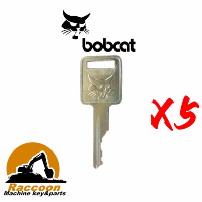 5pcs Fits Bobcat Case Skid Steer Key 6693241 Bobcat Excavator Key | eBay