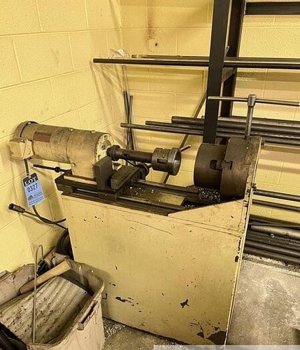 3" LNS AMERICA "76JB" BAR STOCK CHAMFERING MACHINE w/8.5” 3-JAW CHUCK ...