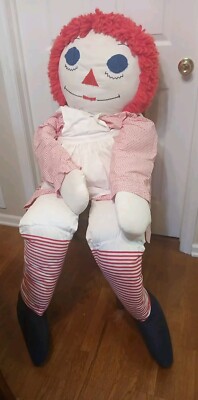 Vintage Life Size Raggedy Ann Doll 5 Feet 4 Inches Tall | eBay