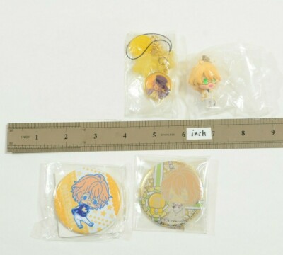 Uta no Prince sama Natsuki Shinomiya Keychain Pin button Mini figure ...