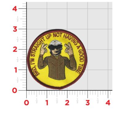 Bro! I'm Straight Up Not Having A Good Time - HSM-37 Patch | eBay