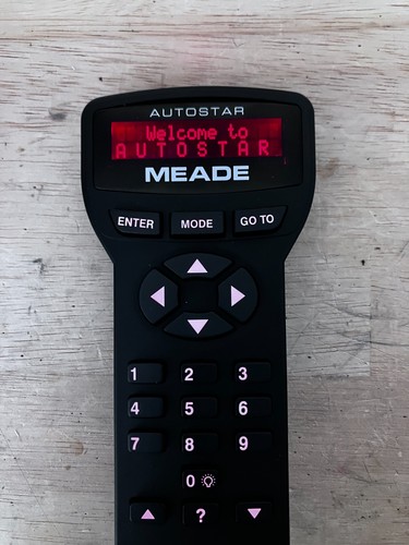 Meade 497 Autostar upgraded hand controller | eBay