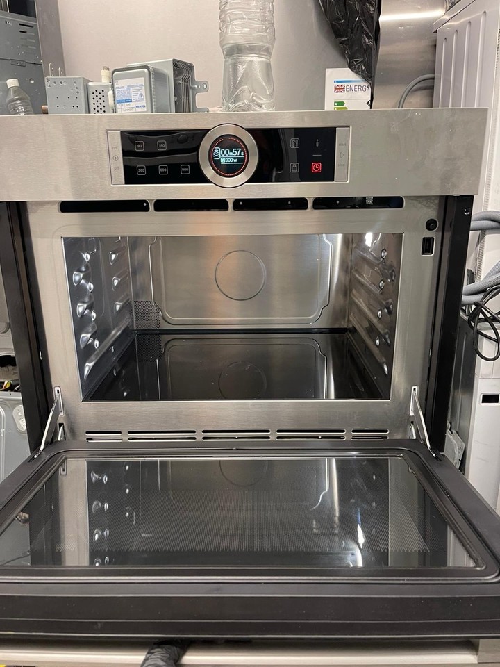 Bosch CFA634GS1B Series 8 Built-In Microwave | eBay UK