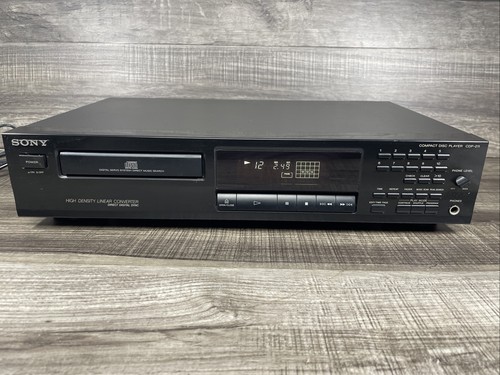 Sony CDP-211 Single Disc CD Compact Disc Player Tested Working | eBay