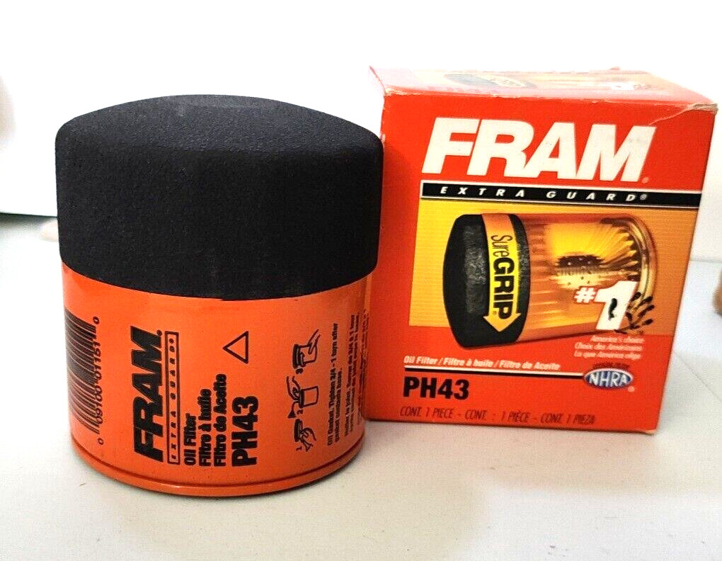 Fram PH43 - cross reference oil filters | oilfilter-crossreference.com