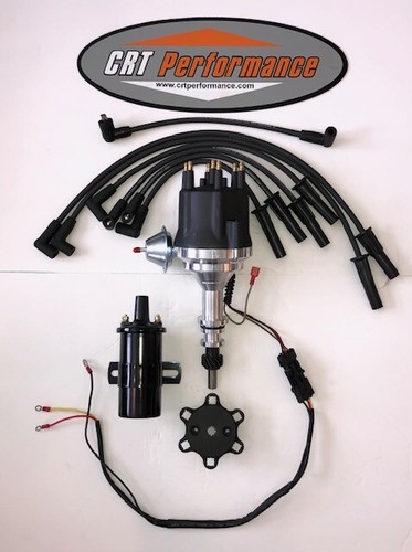 small cap FORD INLINE 6 170 200 250 HEI Distributor + 45K Can Coil + HP ...