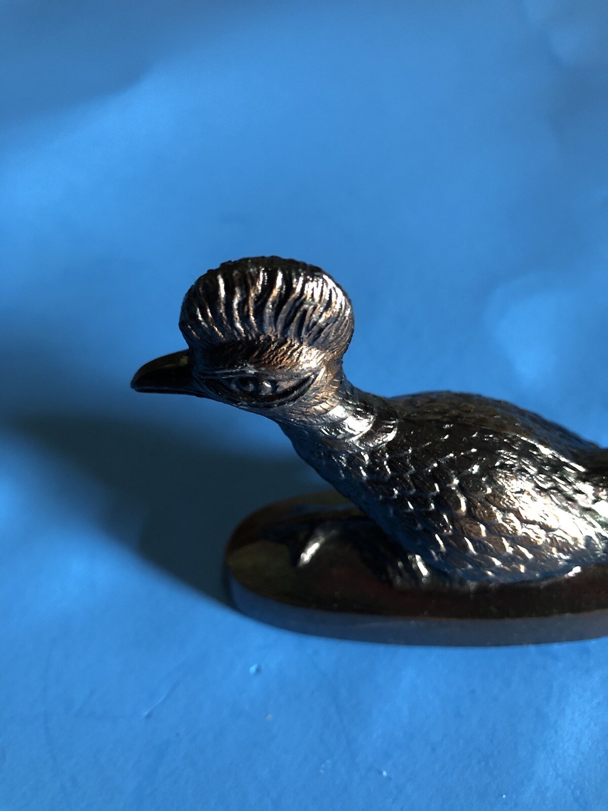 VINTAGE BRONZE / METAL MINIATURE ROAD RUNNER FIGURINE | eBay