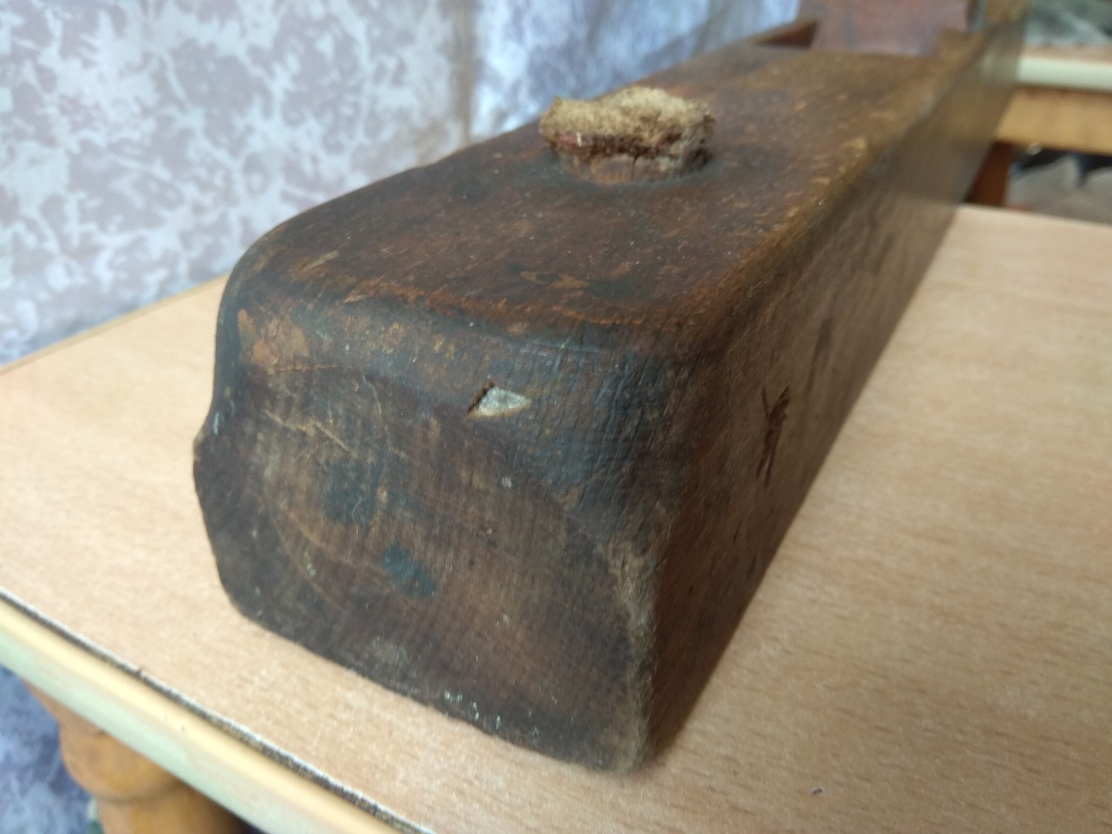 RARE Vintage Antique Wooden Fore Jointer Plane With Iron Trying Plane ...