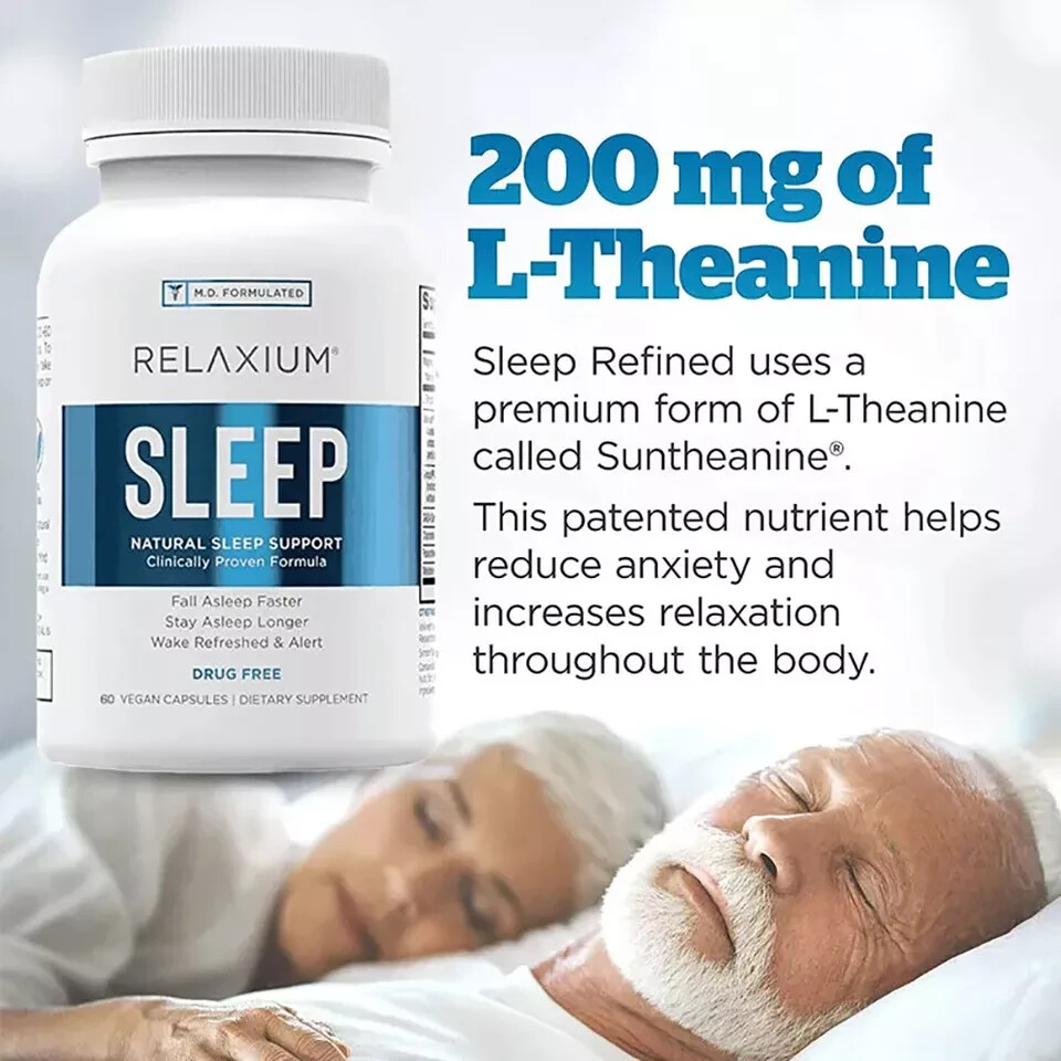 Relaxium Sleep, Helps Relax and Promote Natural Sleep, Sleep Aid 60 ...