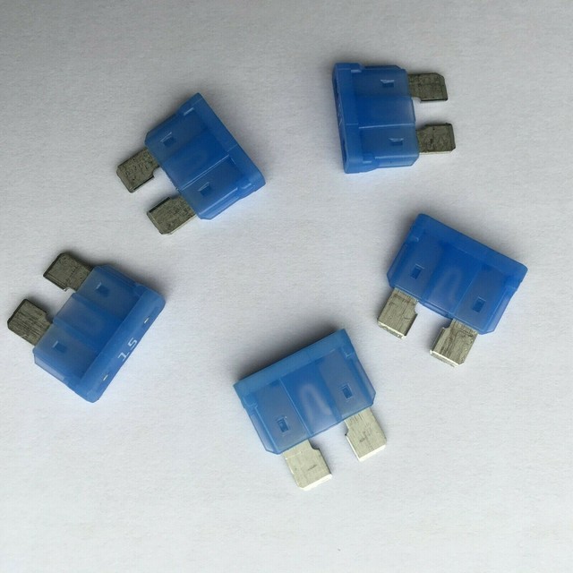 5 X Littelfuse ATO 257 Series Fast-acting Automotive 15a Standard Blade ...