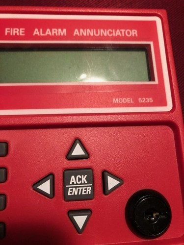 Silent Knight Security Systems 5235 Fire Alarm Annunciator NEW $249 | eBay