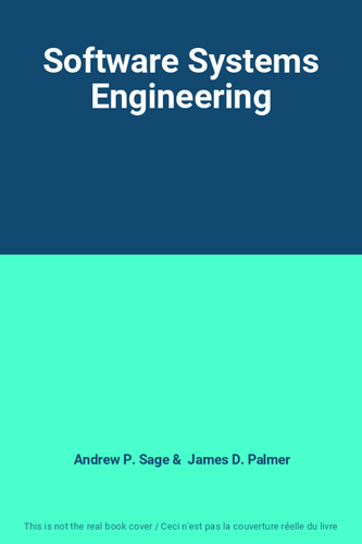 Software Systems Engineering, Andrew P. Sage et James D. Palmer | eBay