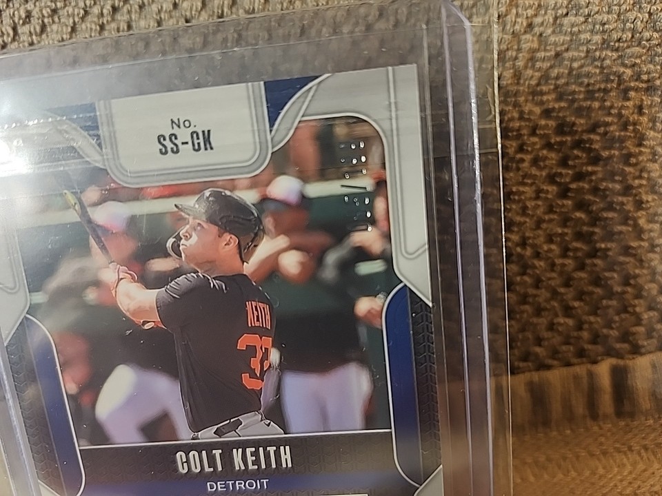 2025 Panini Prizm COLT KEITH Pulsar Autograph #085/199 Detroit Tigers ...