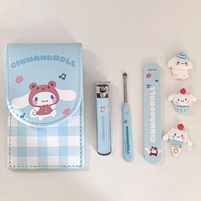 Kuromi My Melody Cinnamoroll Pochacco Portable Nail Clipper Ear Scoop ...