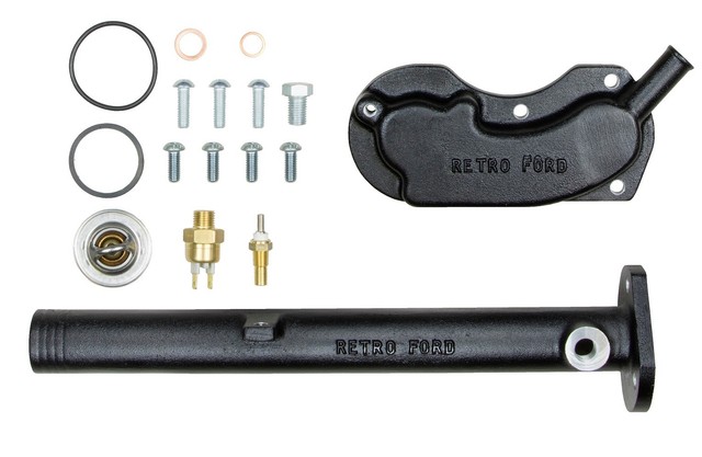 Zetec Engine RWD Conversion Water Manifold Kit - ESCORT Mk1 Mk2 for ...