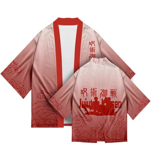 Jujutsu Kaisen Gojo Satoru Anime Cosplay Kimono Costume Haori Casual ...