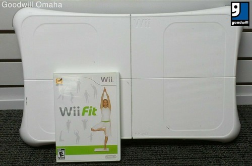 Nintendo Wii Fit Balance Board With Wii Fit Video Game | eBay