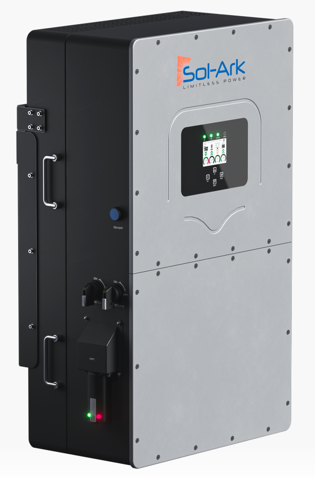 Sol-Ark 60K HV All-In-One 480V 3-Phase Hybrid Inverter and 60kWh L3 ...