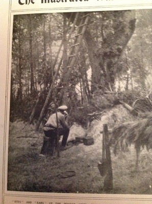 74-5 Ephemera 1916 Picture A Russian Observation Post | eBay