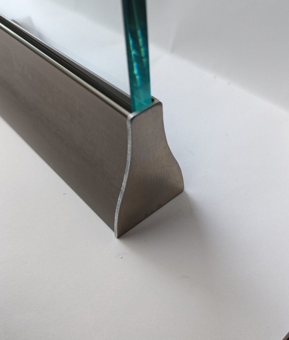 £60p/m - 10mm Frameless Glass Balustrade Channel - LOWEST EVER PRICE ...