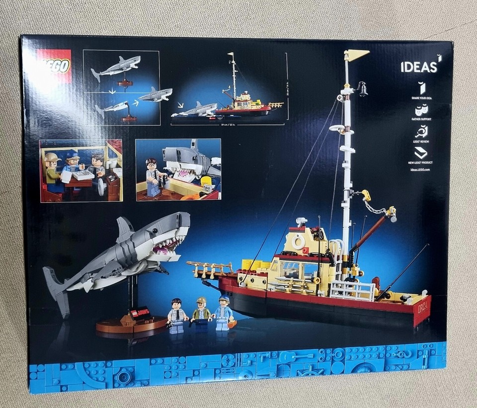 Lego Jaws Ideas 21350 Brand New Factory Sealed In Mint Box Never Opened ...
