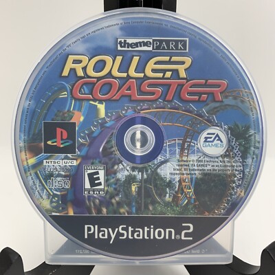 Theme Park Roller Coaster (PS2 PlayStation 2 2000) Game Disc Only No ...