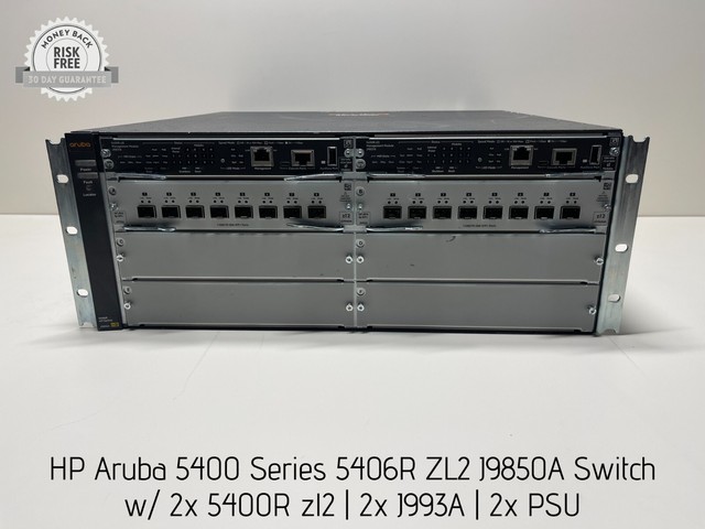 HP ProCurve 5406R zl2 Network Switch (J9850A) for sale online | eBay