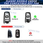 Carbon Fiber ABS Keyless Key Fob Shell Case For BMW 3 5 Series F30 F31 ...