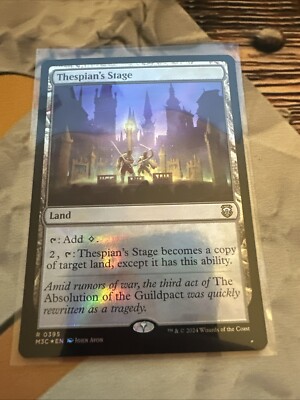 MTG | Thespian's Stage - Ripple Foil | 0395 | (NM) | Commander: Modern ...