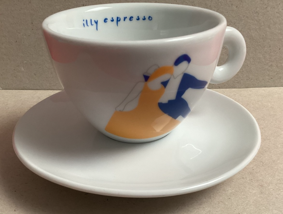 ILLY ESPRESSO COLLECTION 1999 MARCO LODOLA ' TAZZINE BALLERINE 'CUP ...