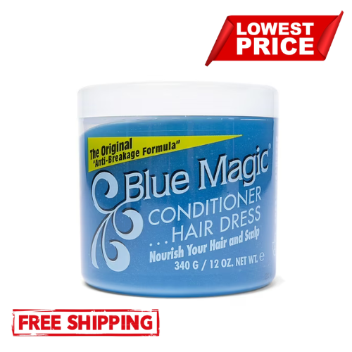 Blue Magic Conditioning Hair Dressing, Anti-Breakage & Moisturizing, 12 ...
