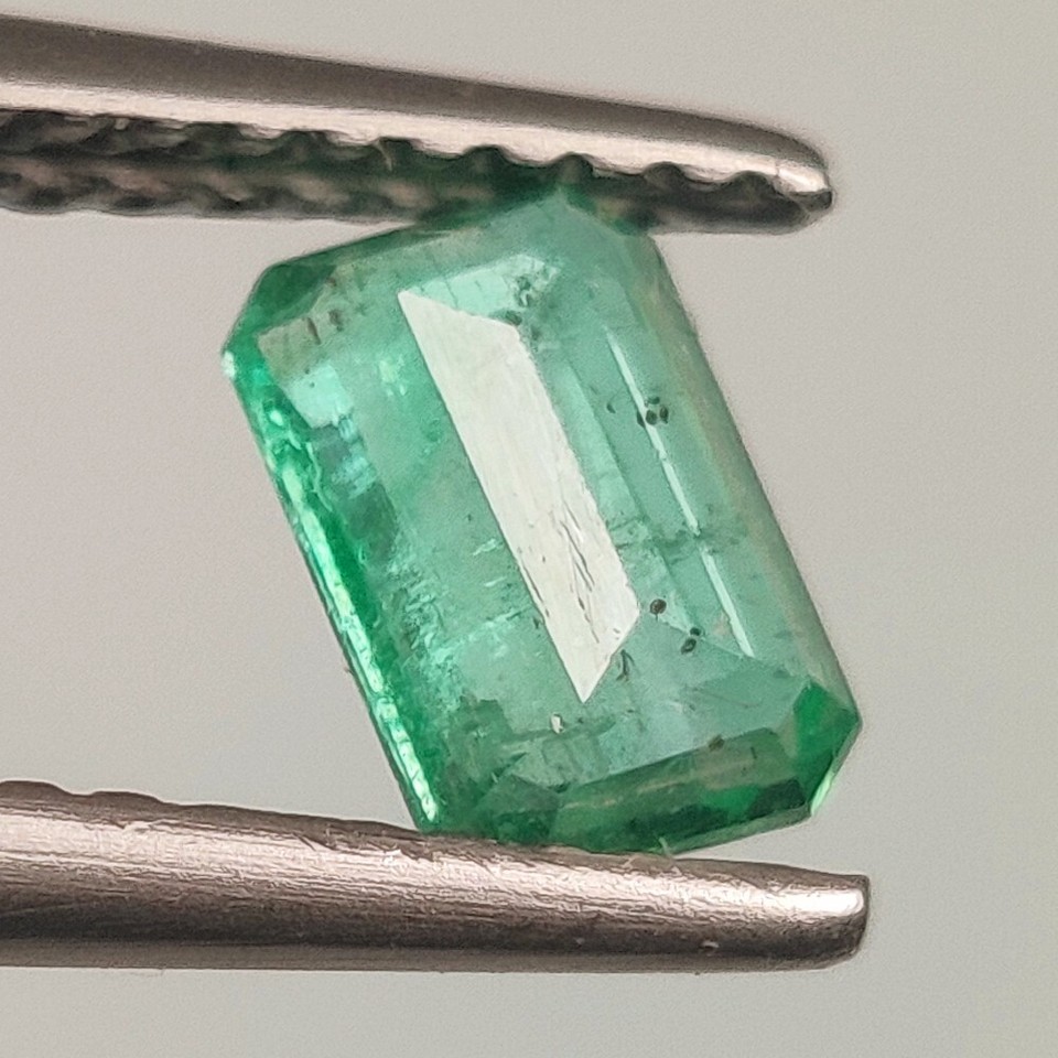 0.65 CT - Natural Emerald Octagon Shape perfect Luster Gem Zambian ...