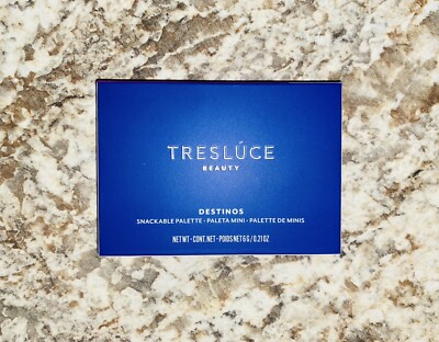 TRESLUCE BEAUTY "DESTINOS" SNACKABLE EYESHADOW PALETTE NEW UNSWATCHED ...