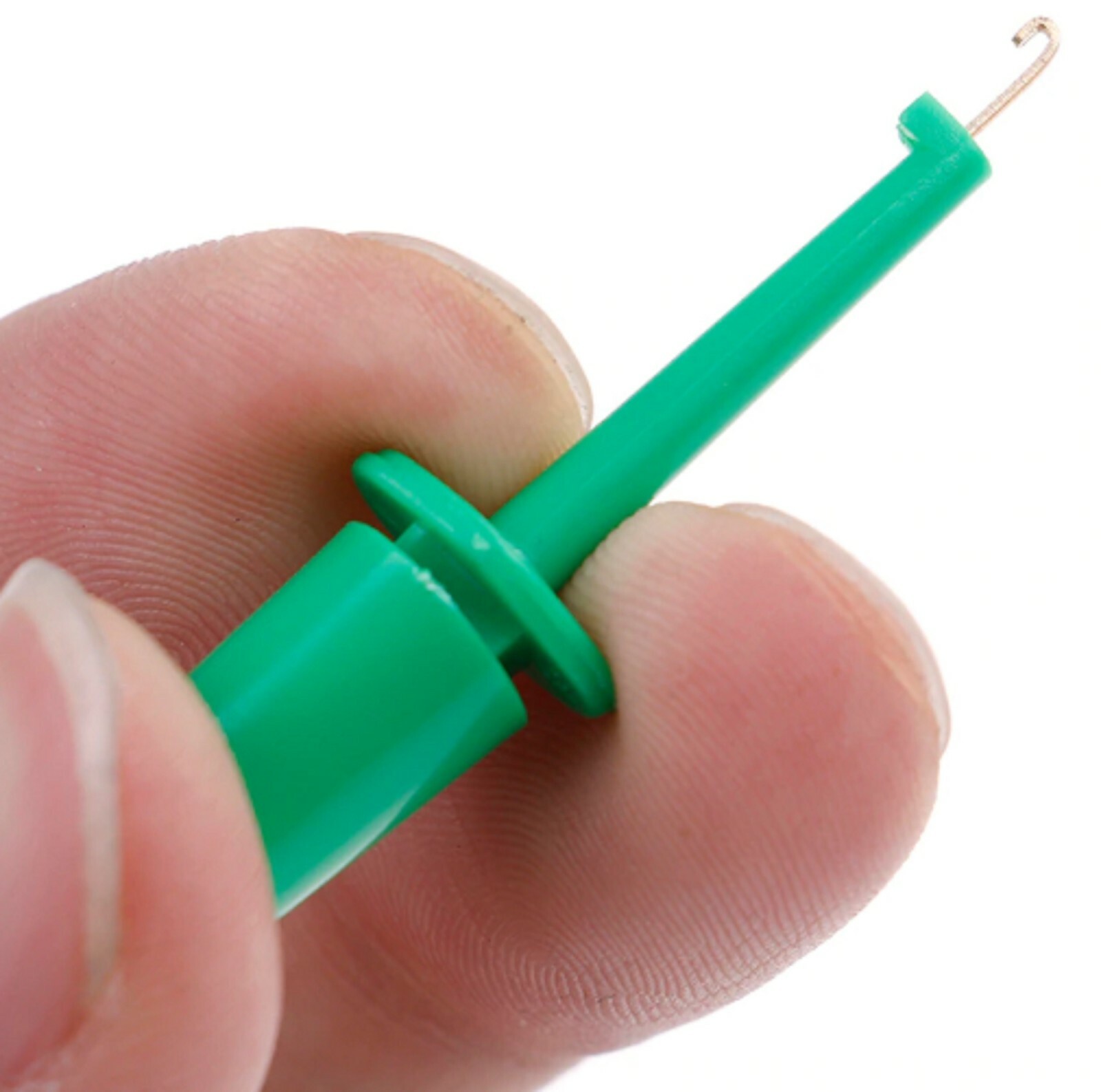 4pcs Test Hook Probe Clip For Electronic Testing IC PCB Grabber Round ...