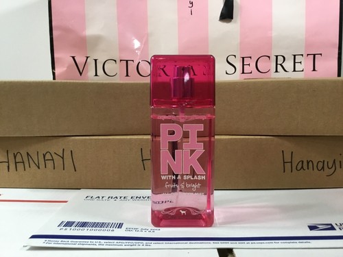VICTORIA'S SECRET PINK WITH A SPLASH FRUITY & BRIGHT BODY MIST 8.4oz ...