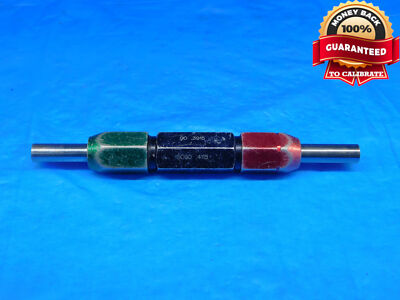 .3915 & .4115 CLASS X PIN PLUG GAGE GO NO GO .3906 +.0009 OVERSIZE 25/ ...
