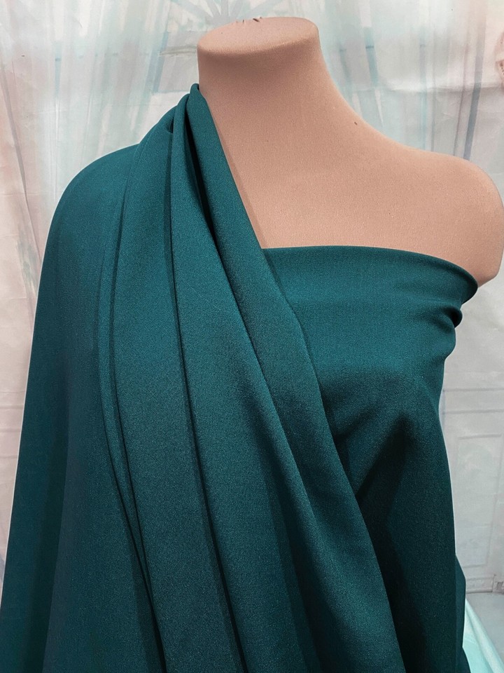 STRETCH GABERDINE CHOICE OF COLOR BY THE YARD 60 " PANTS SUITS DRESSES ...