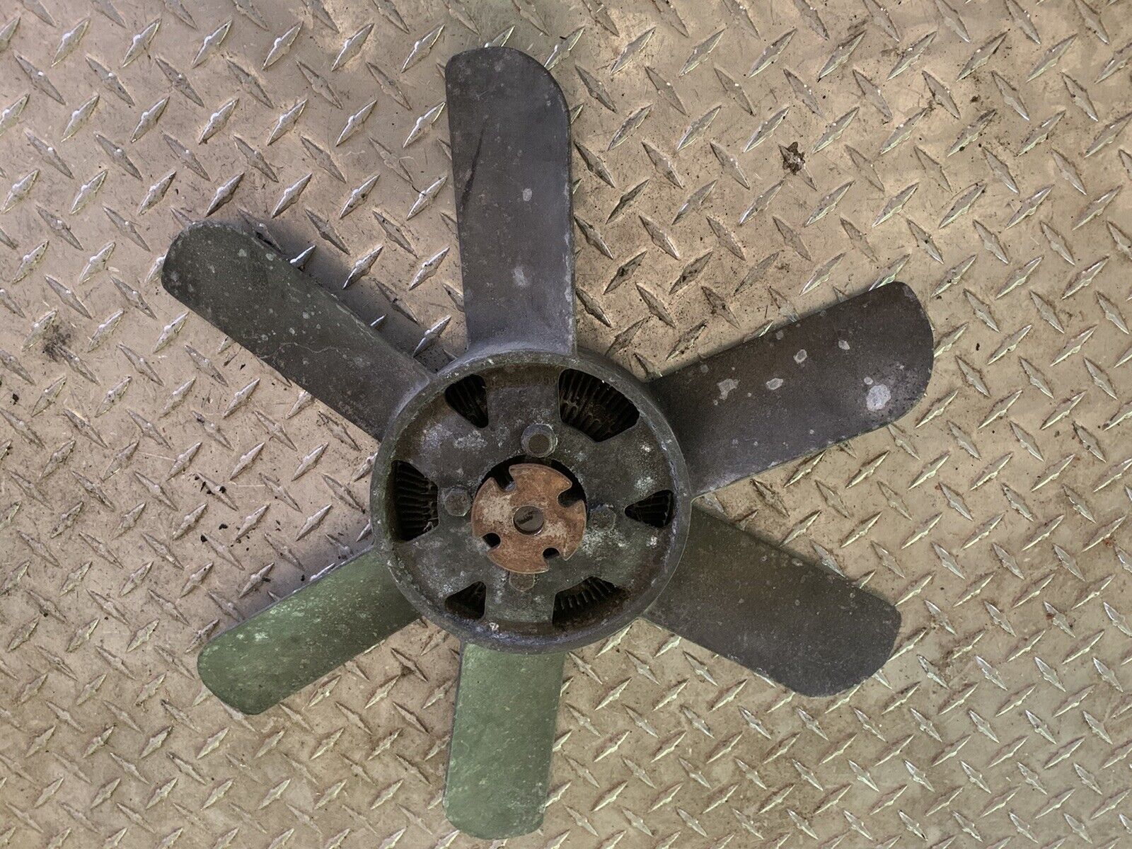 1965 Mercedes Benz W110 200 Gas Fintail Radiator Cooling Fan Blade ...