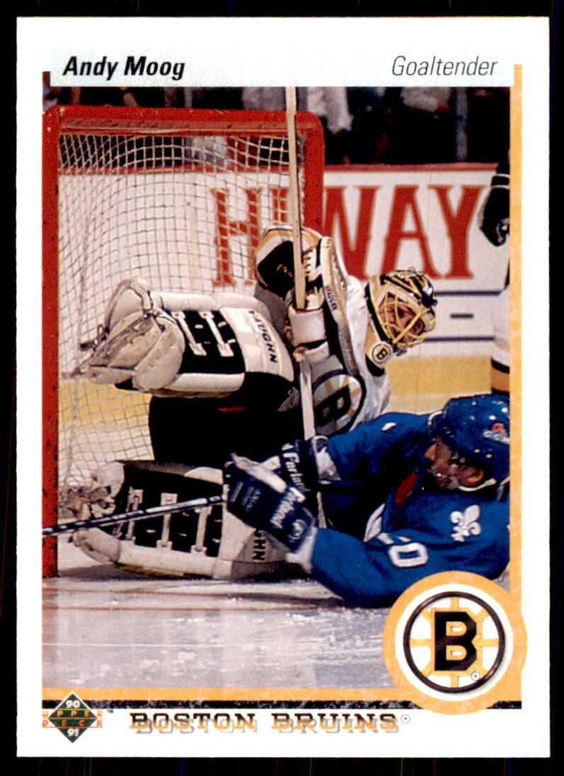 1990-91 Upper Deck Andy Moog Hockey Cards #232 | eBay