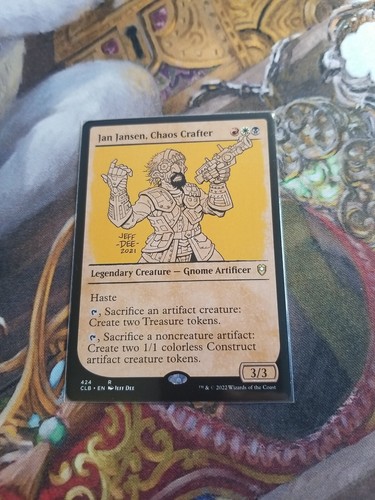 Jan Jansen, Chaos Crafter Showcase MTG Commander Legends: BFBG - Pack ...