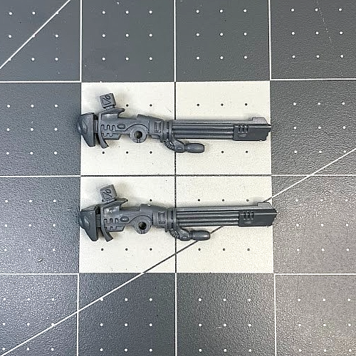 40K pivot mount ELDAR SCATTER LASER x2 Heavy weapon bitz titan bits ...