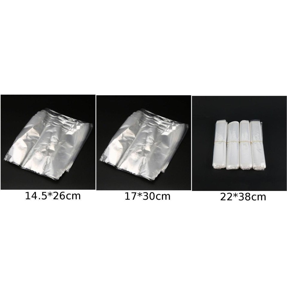 Puncture Resistance Kitchen Shrink Bag Film Wrap 100 PCS Shrinkable ...