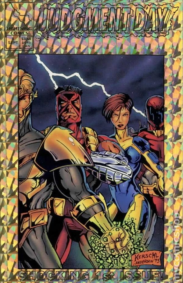 Judgment Day 1B VG 1993 Stock Image Low Grade | eBay