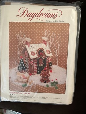 Daydreams Gingerbread House Stitchery Kit #827 – Counted Cross Stitch ...