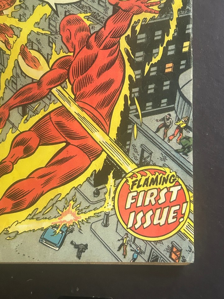 MARVEL COMICS:HUMAN TORCH. VOL1#1(IRST ISSUE). RAW COMIC. VF+(Value $19 ...