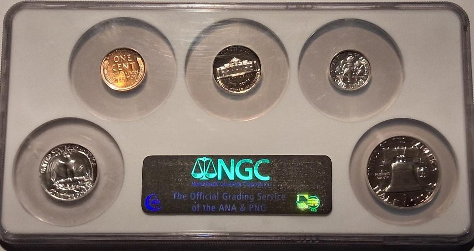 🔥 1952 PROOF SET NGC GRADED - PF 63-67 | eBay