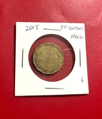 2005 MEXICO 50 CENTAVOS COIN - NICE WORLD COIN !!! | eBay Australia