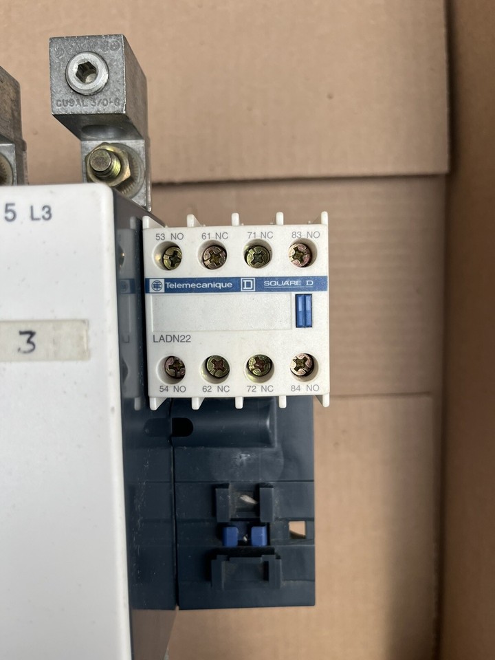 TELEMECANIQUE LC1F185 200A 600VAC 3PH Magnetic Contactor | eBay