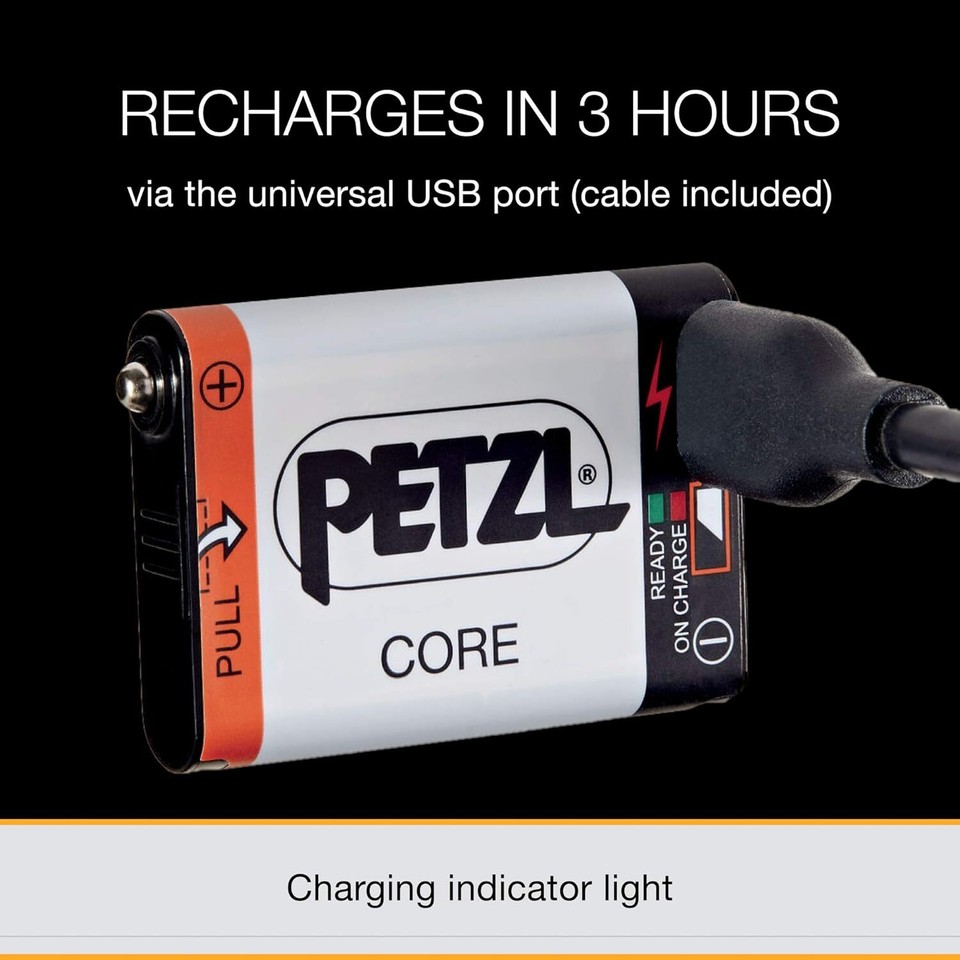 PETZL, ACCU CORE Rechargeable Battery for Use with Compact Lamps | eBay